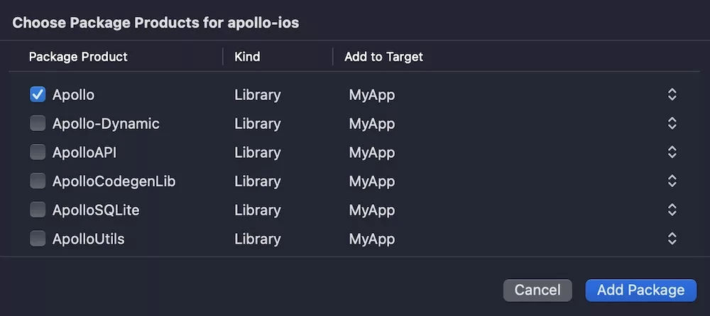 How to make an GraphQL call in Swift